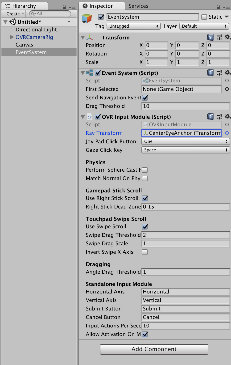 Oculus Go 開発メモ - uGUI編 #Unity - Qiita