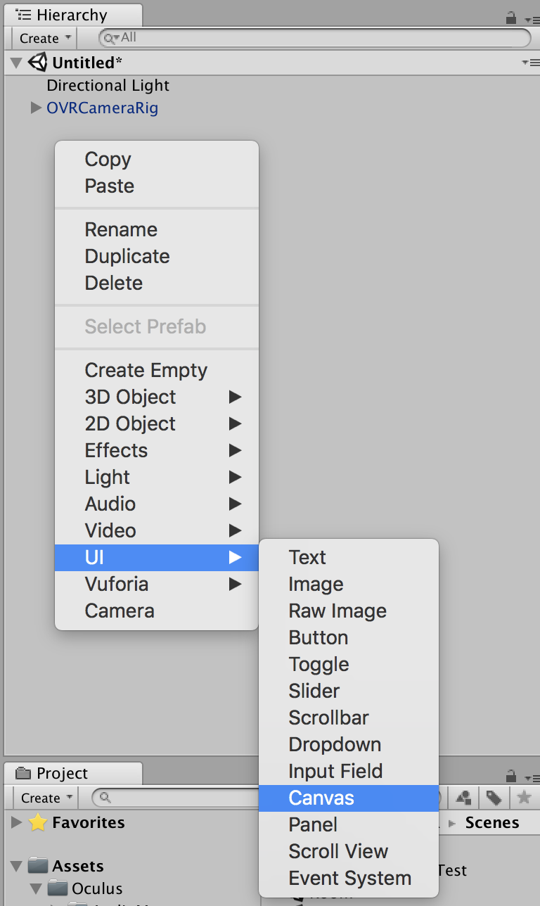 Oculus Go 開発メモ - uGUI編 #Unity - Qiita