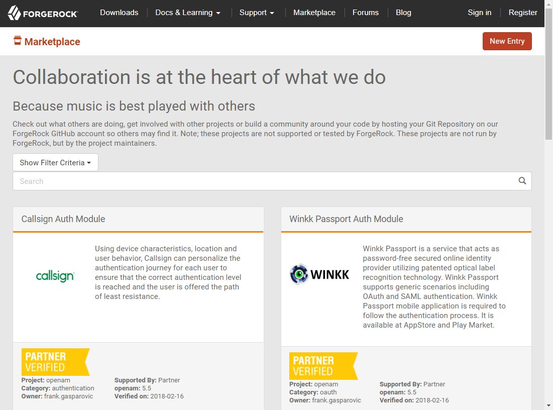 OpenAMとForgeRock AM #OpenAM - Qiita