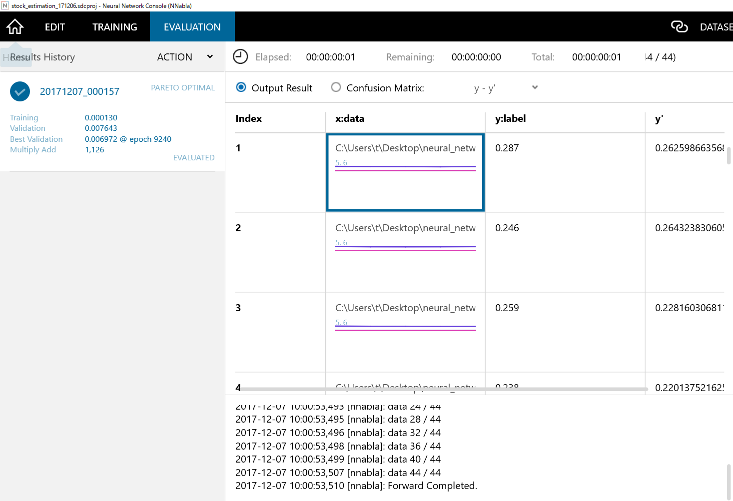 Neural Network Consoleで株価を予想するアルゴリズムを作成する #LSTM - Qiita