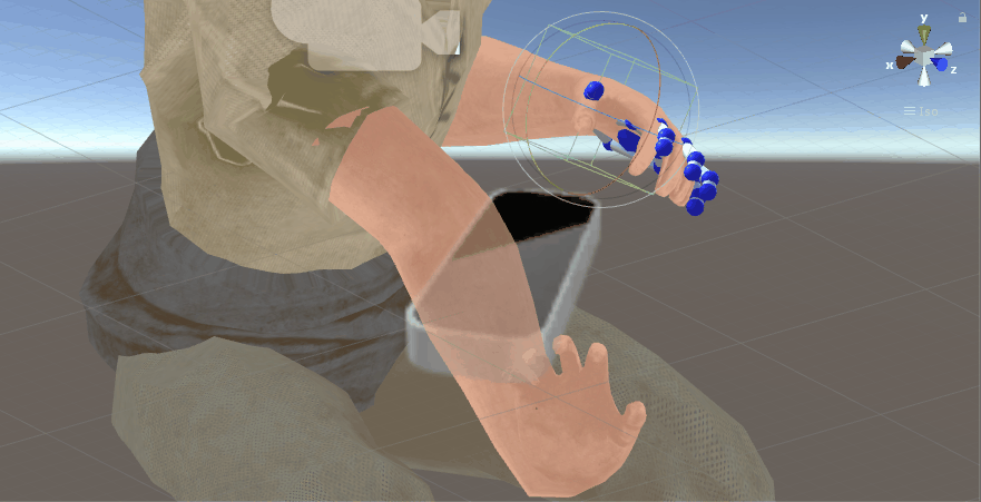 LeapMotionで3Dモデルの手を動かす #Unity - Qiita