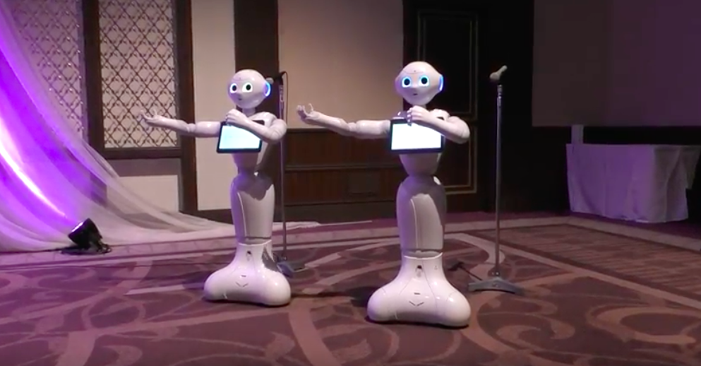 同僚の結婚式でPepperに踊ってもらった #Choregraphe - Qiita