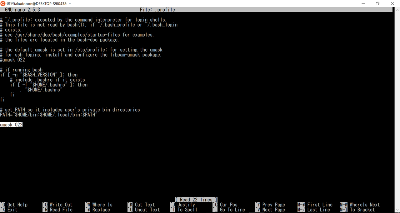 Wsl Windows Subsystem For Linux の初期パーミッション設定 Windowssubsystemforlinux Qiita