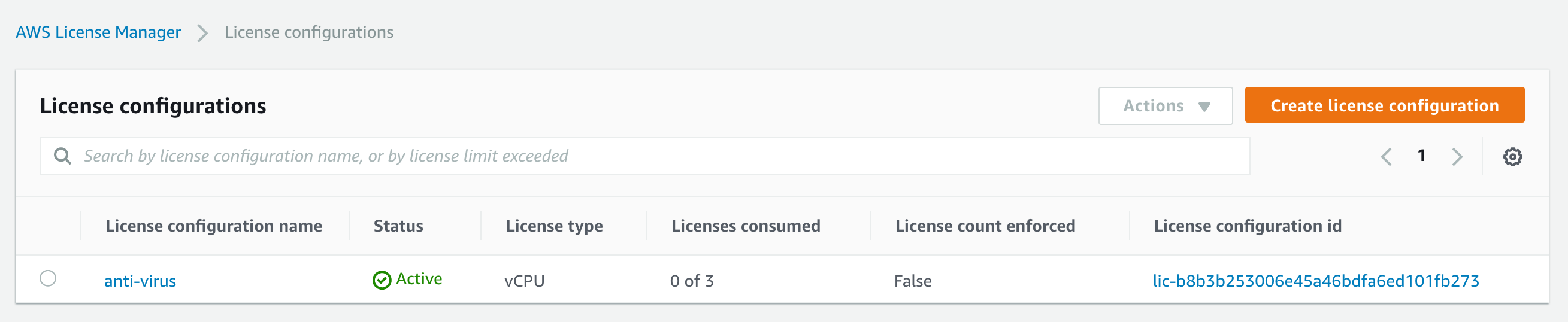 AWS License Manager を使ったみた！ #LicenseManager - Qiita