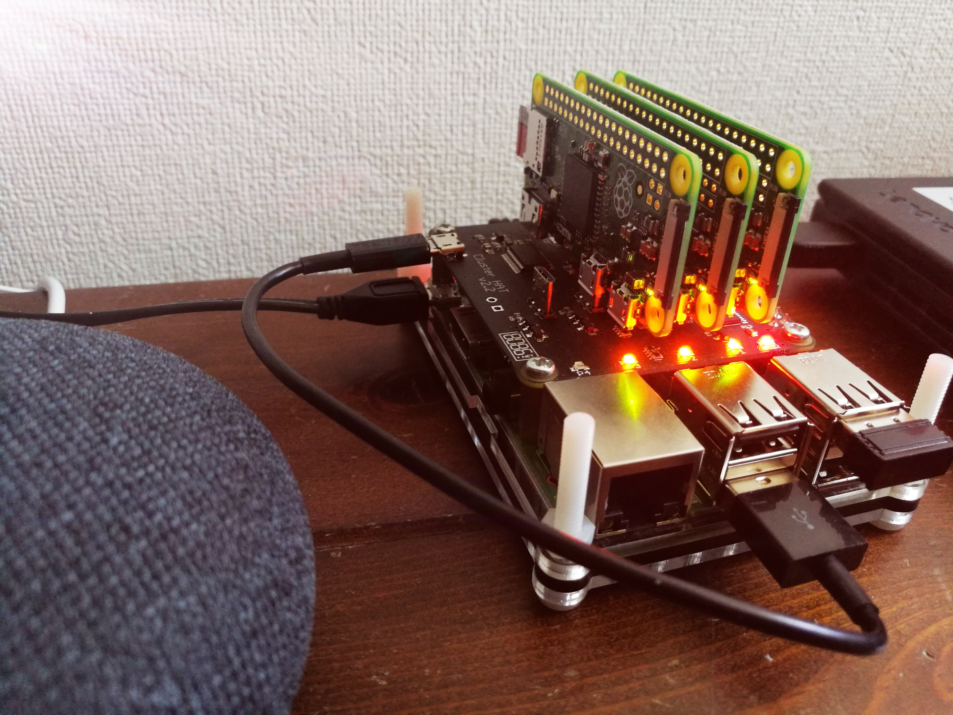 Clusterhatを使って世界最小kubernetesクラスタを構築する サーバー構築編 Raspberrypi Qiita