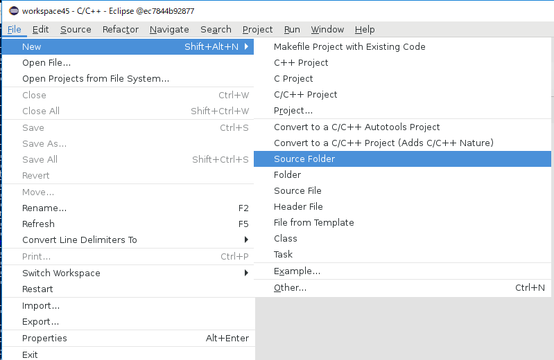 Eclipse CDT で log4cppのサンプルコードをデバッグしてみる #CentOS - Qiita