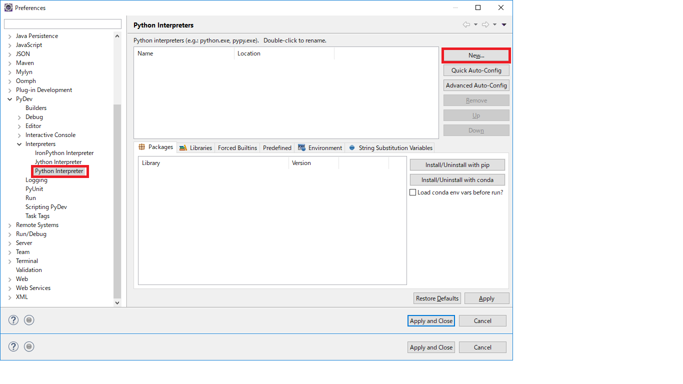 Python EclipseでHelloWorld. #Python3 - Qiita