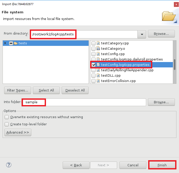 Eclipse CDT で log4cppのサンプルコードをデバッグしてみる #CentOS - Qiita