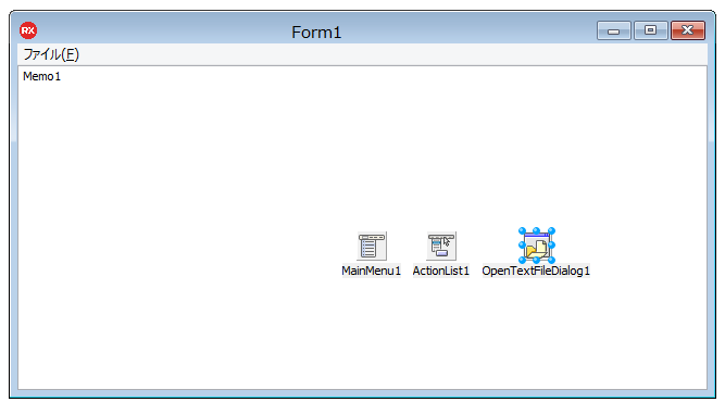 Delphi Starter Edition でメモ帳クローンを作る (後編) - Qiita