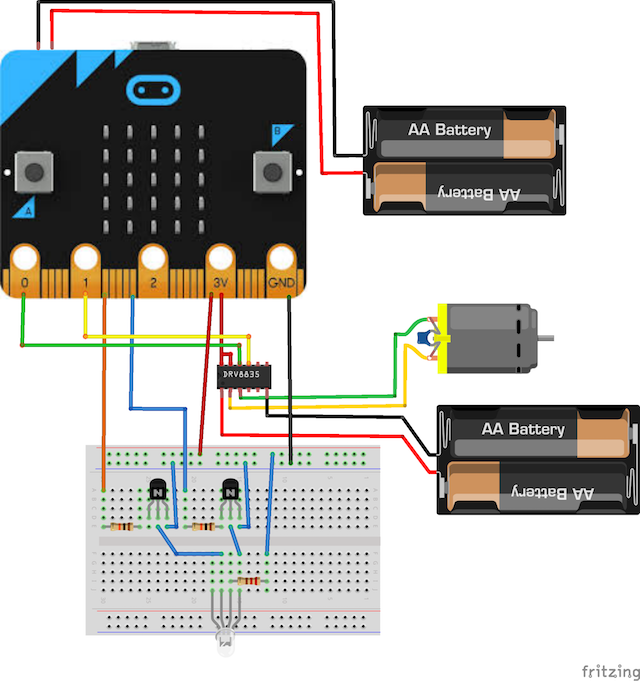 サンタのおもちゃをmicro:bitで制御する #microbit - Qiita