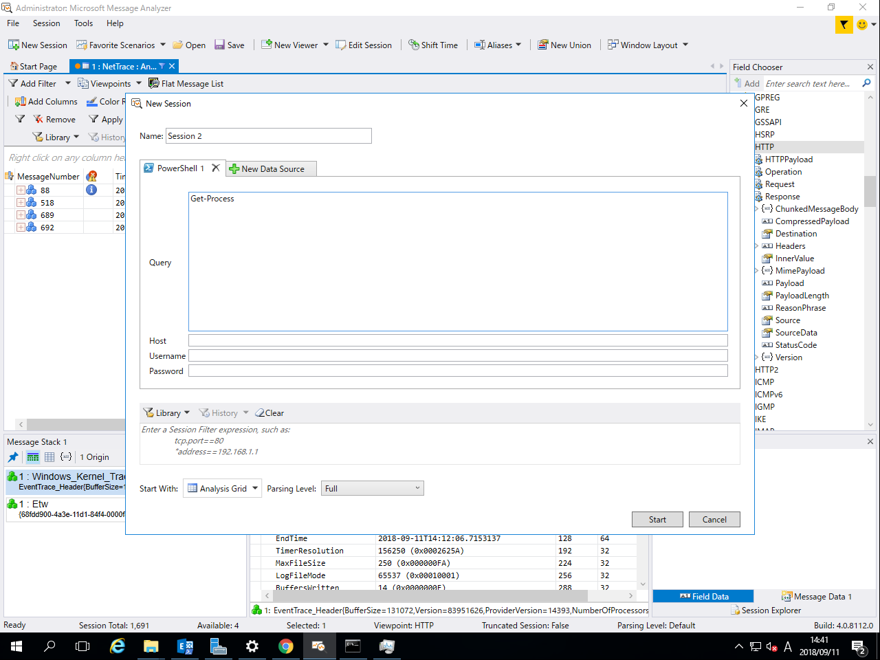 Message Analyzer はじめの一歩 #Windows - Qiita