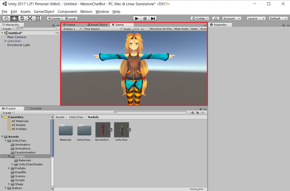 UnityとWatsonをつないで、VR空間でAIと会話できるようにしてみた #ibmcloud - Qiita