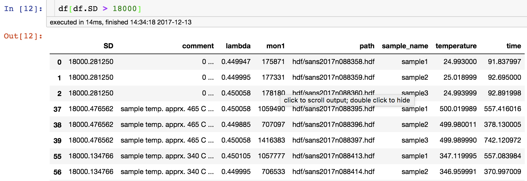 大量の実験データの測定条件管理と解析にpandas.DataFrameを活用する #Python - Qiita