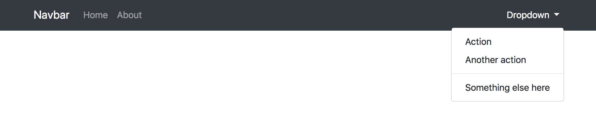 【Bootstrap 4】navbar の一部の nav-item を右寄せに #HTML - Qiita