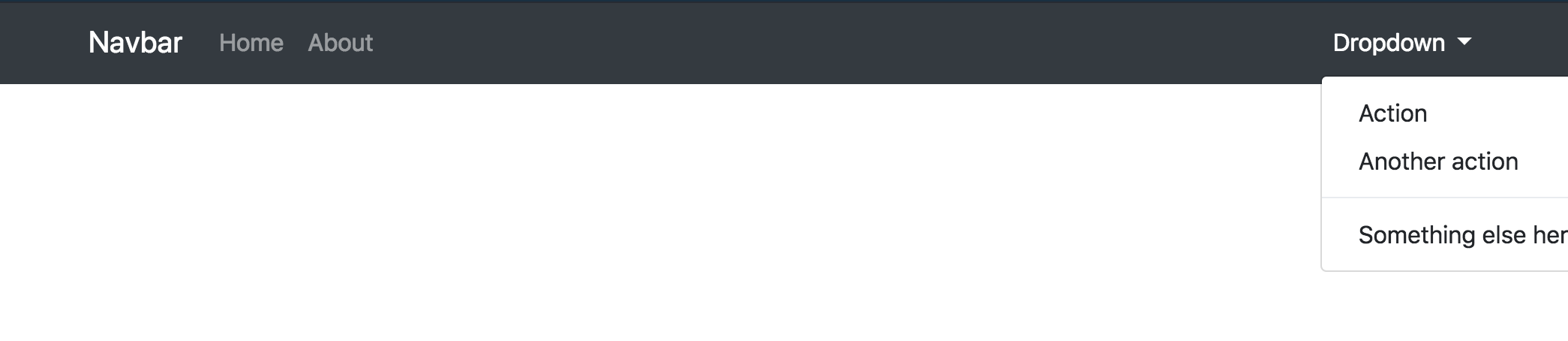 【Bootstrap 4】navbar の一部の nav-item を右寄せに #HTML - Qiita
