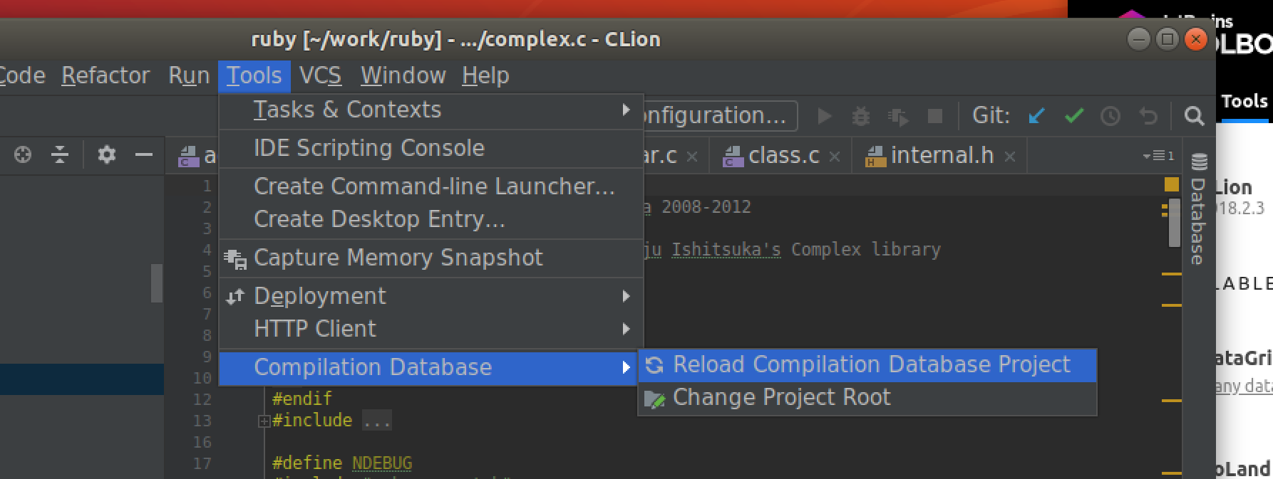 CLionによるCompilation Databaseを用いたMakefileプロジェクトサポートを試してみた #C++ - Qiita