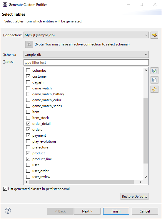 Hibernate Toolsを使ってJPAのEntityクラスを生成する #Java - Qiita