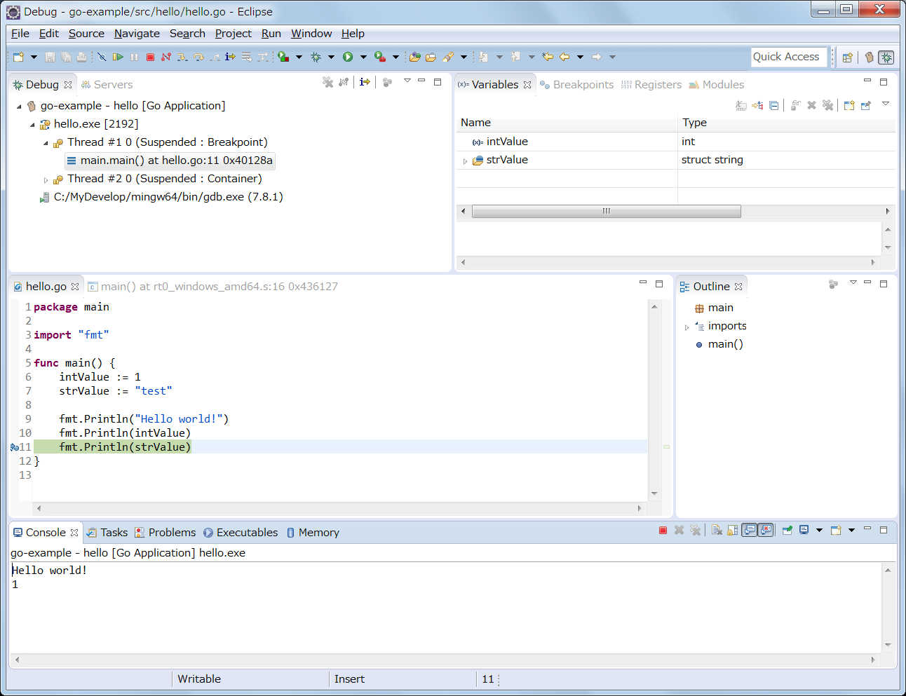 Goの開発環境 Eclipse+GoClipse（Windows） #Go - Qiita