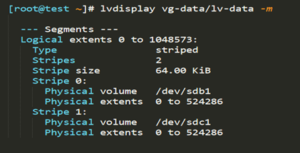 Logical Volume Manager の定義、I/O効率を改善する為LVMでストライプ化をテスト #Linux - Qiita