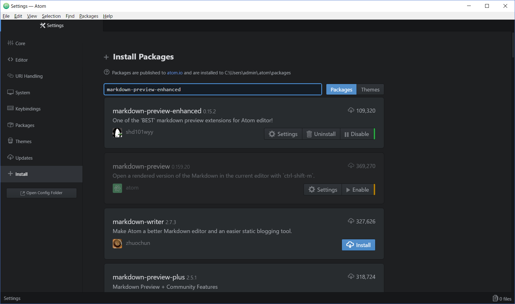 Atom＋markdown-preview-enhancedで図を作成する #Windows10 - Qiita