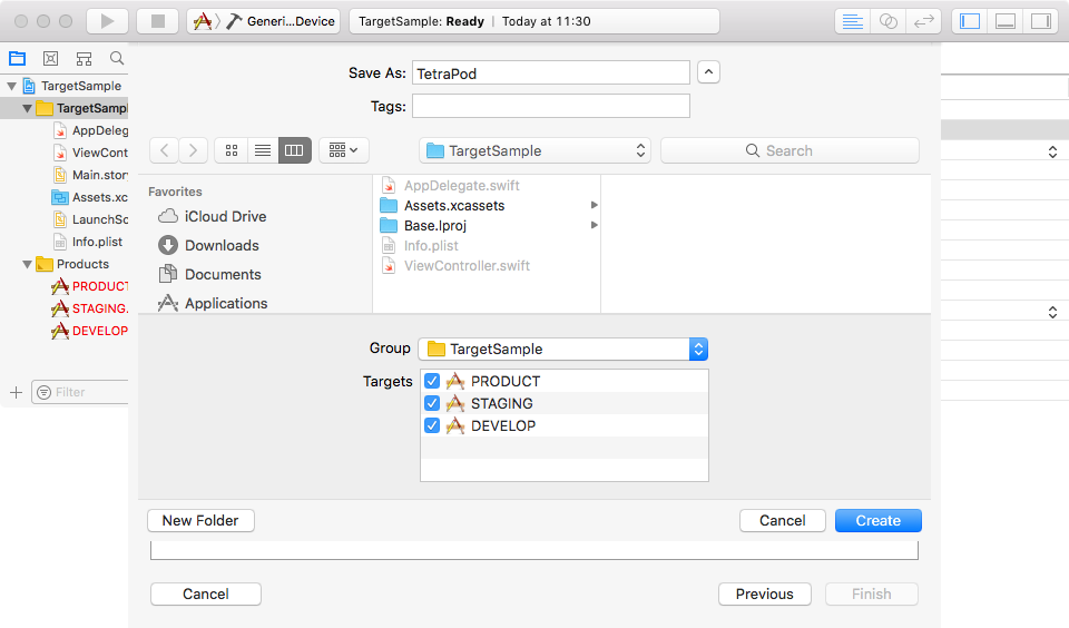 iOSアプリのビルドTARGETを複数作る #Xcode - Qiita