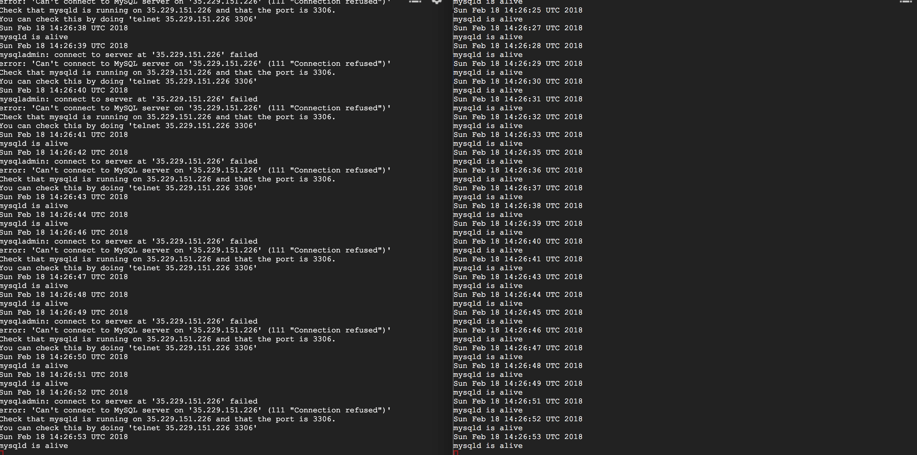 GCPのCloud SQLのフェイルオーバー時の挙動について調べてみる #MySQL - Qiita