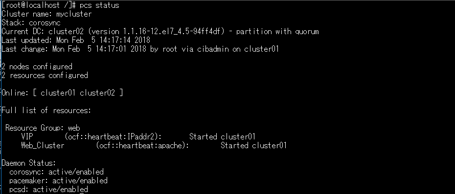 pacemakerとcorosyncを使ってクラスタ環境作ってみる #Linux - Qiita