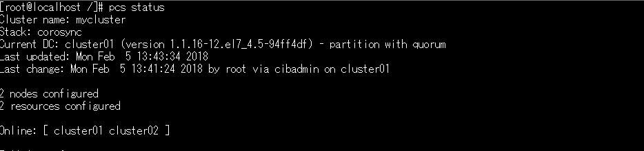 pacemakerとcorosyncを使ってクラスタ環境作ってみる #Linux - Qiita