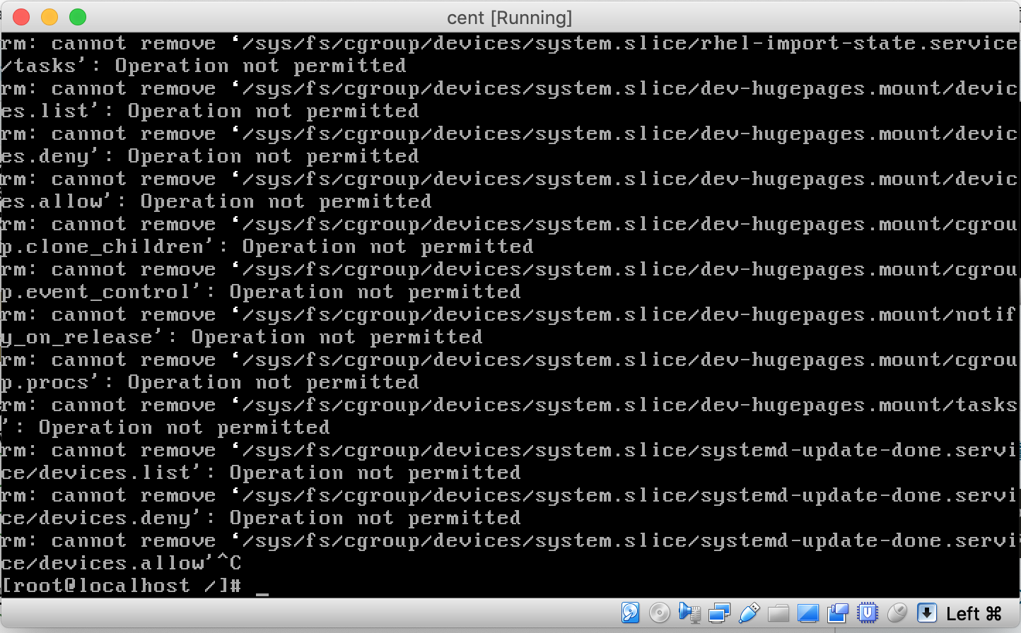 sudo rm -rf / を実行してみた #Linux - Qiita
