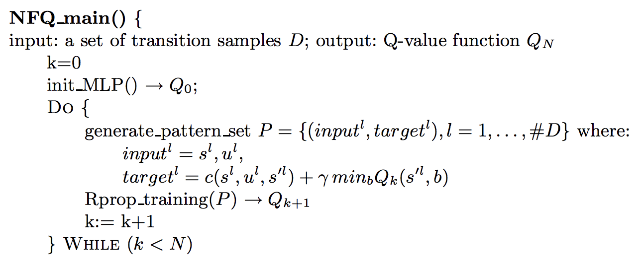 [Review] Neural Fitted Q Iteration - First Experiences with a Data ...