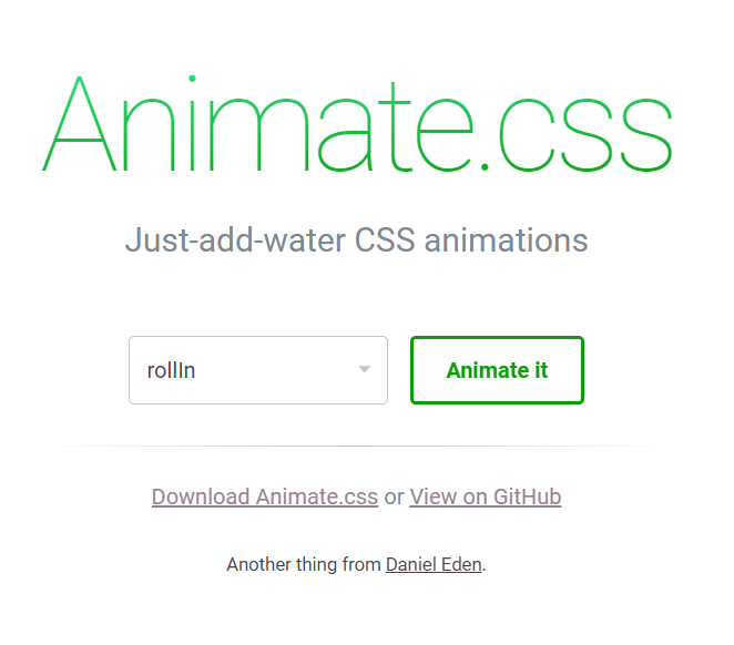 Animate.cssで簡単にアニメーションが実装できる！！ #CSS - Qiita