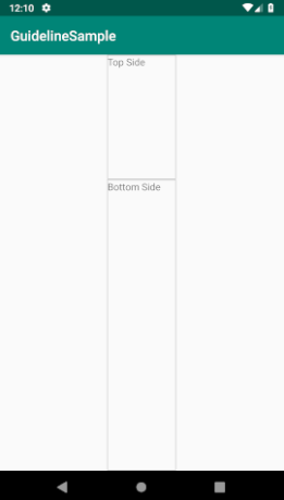 Android ConstraintLayout Guidelineの割合指定でレイアウトしてみた #AndroidStudio - Qiita