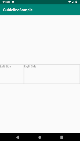 Android ConstraintLayout Guidelineの割合指定でレイアウトしてみた #AndroidStudio - Qiita
