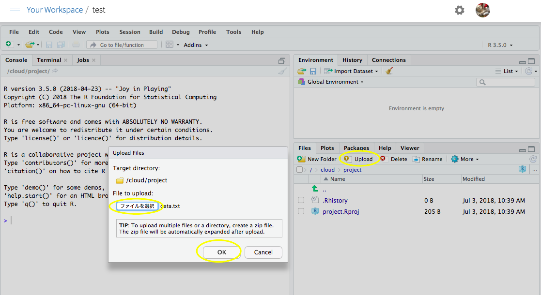 RstudioCloudの使い方 #RStudio - Qiita