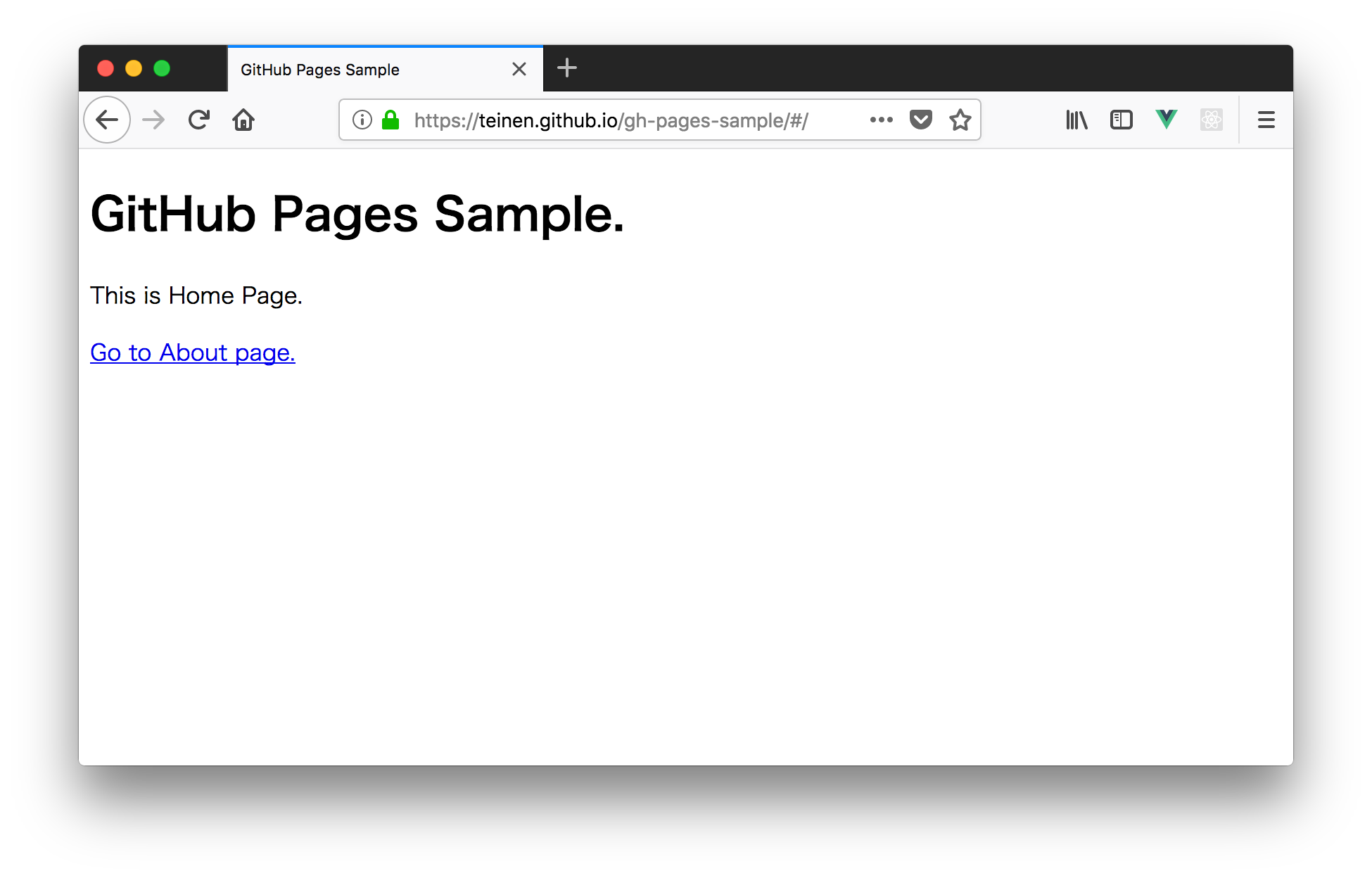 GitHub PagesにサクッとSPAをデプロイする #Vue.js - Qiita