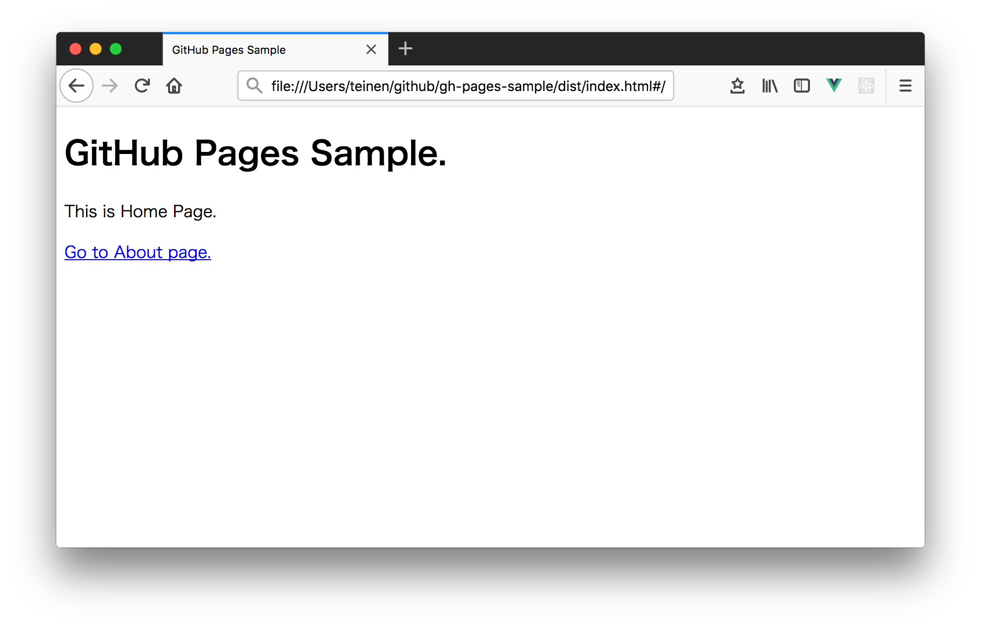 GitHub PagesにサクッとSPAをデプロイする #Vue.js - Qiita