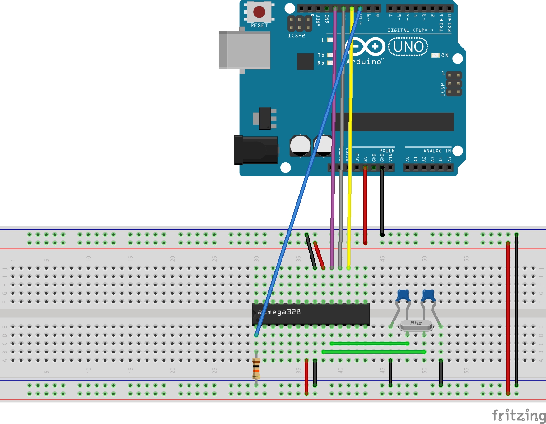Arduinoのブートローダー書き込み(2種類) #ATmega328P - Qiita