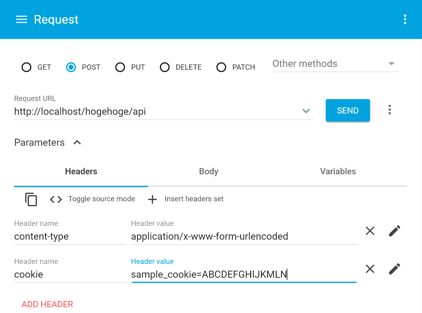 Advanced rest clientでログインしてAPIを叩く方法 #Chrome - Qiita