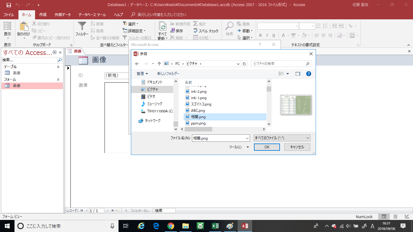 Accessの画像データの扱い方 #access - Qiita