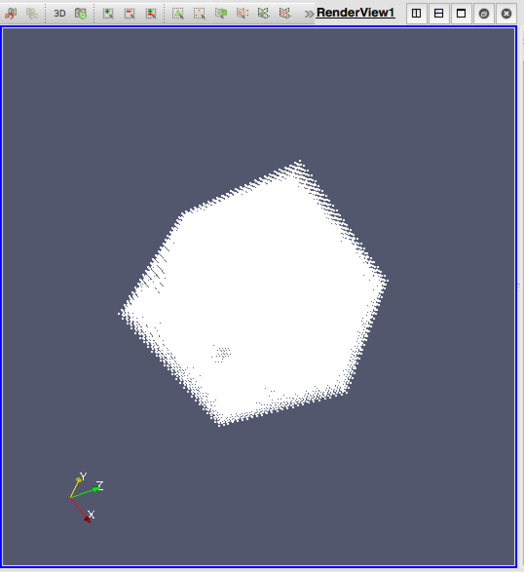 ParaViewでCSVファイルを読み込んで3次元上に点で表示する #paraview - Qiita
