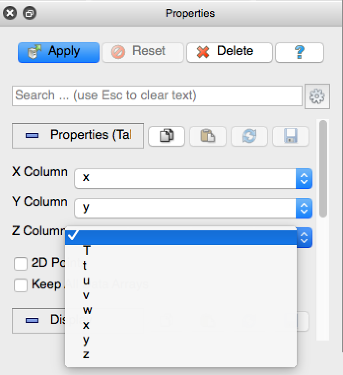 ParaViewでCSVファイルを読み込んで3次元上に点で表示する #paraview - Qiita