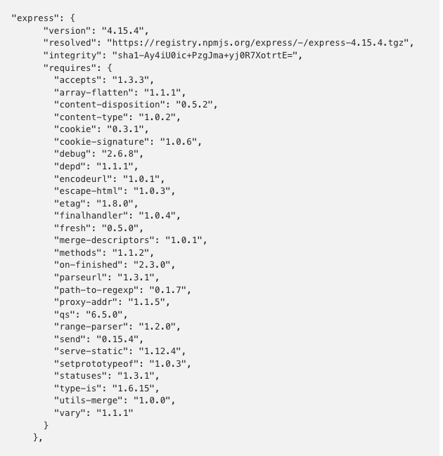 package-lock.jsonについて知りたくても聞けなかったこと #npm - Qiita