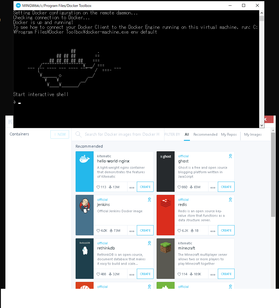 Docker for Windows Windows10Homeじゃむりっぽい #docker-for-windows - Qiita