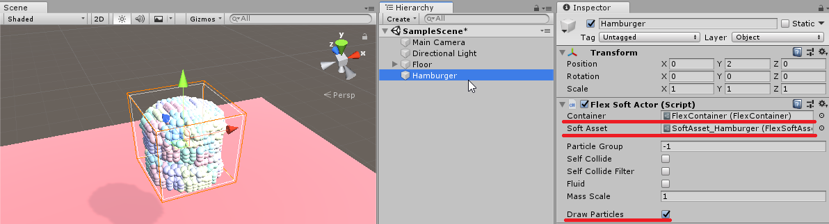 NVIDIA Flex for Unity を使ってみた #Unity - Qiita