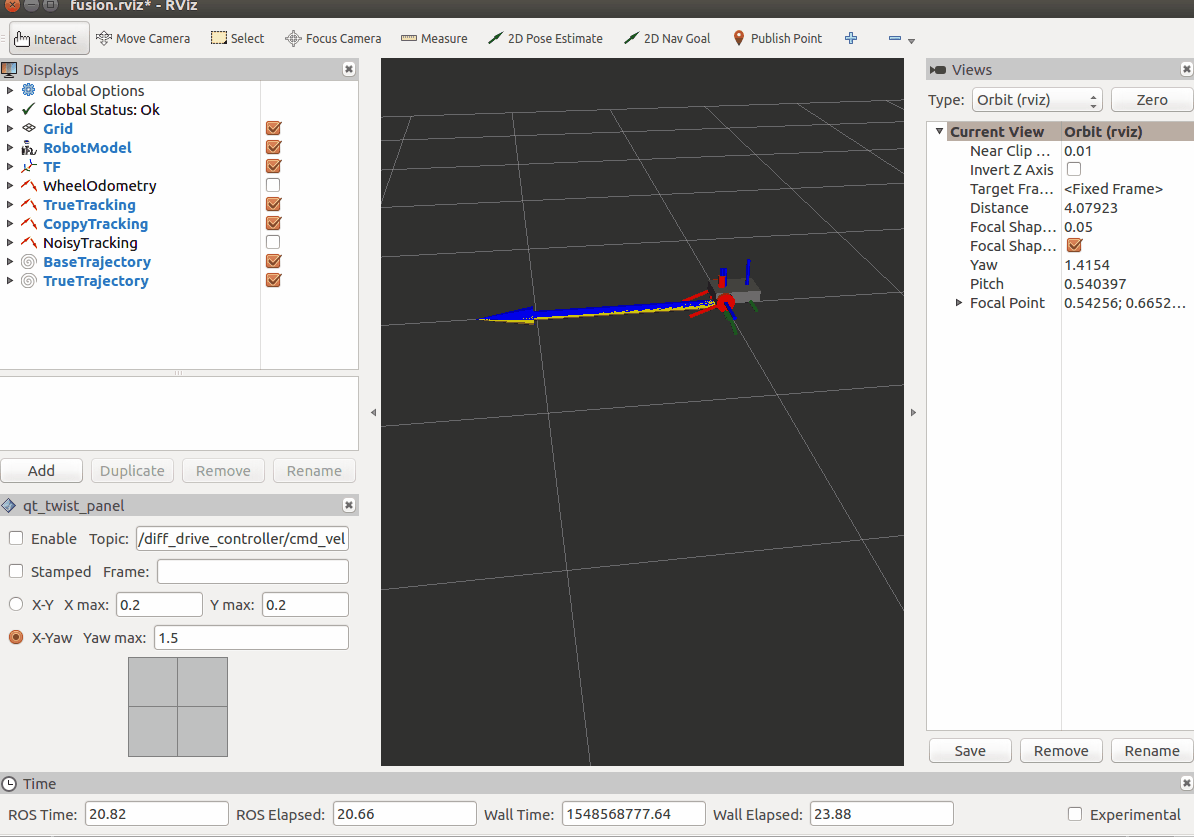 ROS講座61 位置情報の統合 #ロボット - Qiita