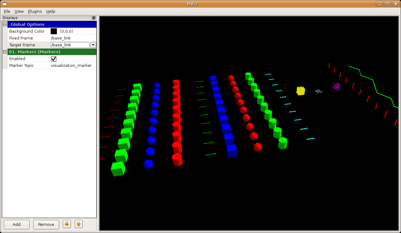 ROS講座24 RvisにVisualizationMarkerを表示する #C++ - Qiita