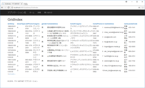 MVC5とEntityFrameworkを使ってDBファーストでWebアプリケーションを作成するためのチュートリアル #C# - Qiita