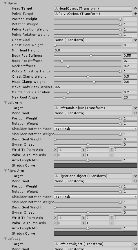 FinalIK(VRIK)+Animationでアバター制御 #Unity - Qiita