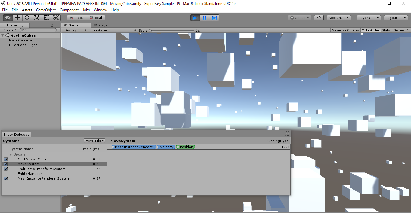 【Unity】Entity Component System入門(その1)【2018.2】 #ECS - Qiita