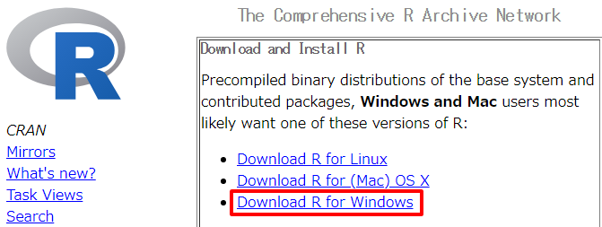 Windows10 64bitへのRのインストール #統計学 - Qiita